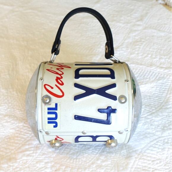 Little Earth | Bags | Little Earth California License Plate Purse With ...